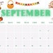 SEPTEMBER-INSTANT DOWNLOAD Calendar - Etsy