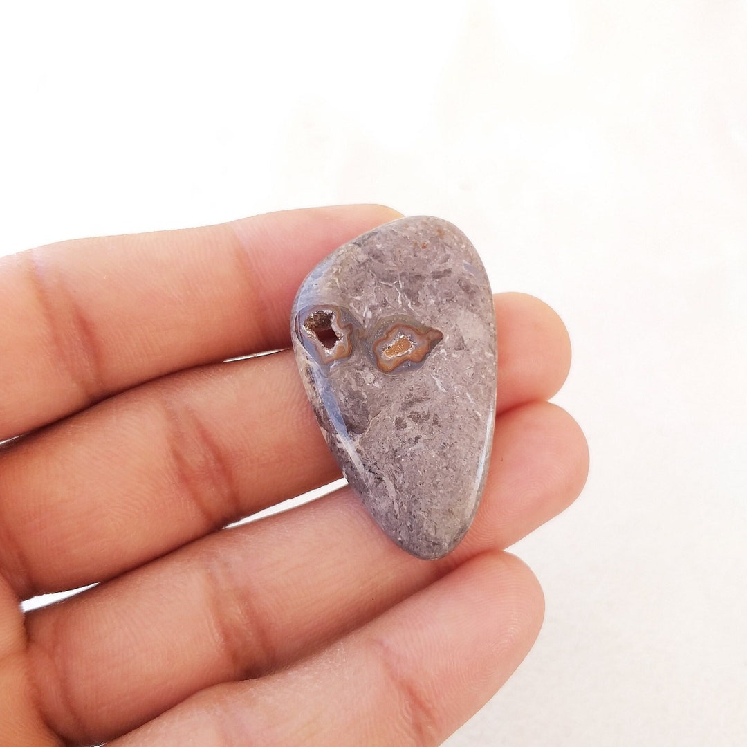 42x25x5 MM Natural Rock Calcite Stone Cabochon Fancy Shape 36.2 Carat ...