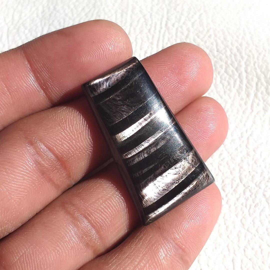 37x21x5 Mm Natural Flashy Hypersthene Cabochon Gemstone Fancy Shape ...