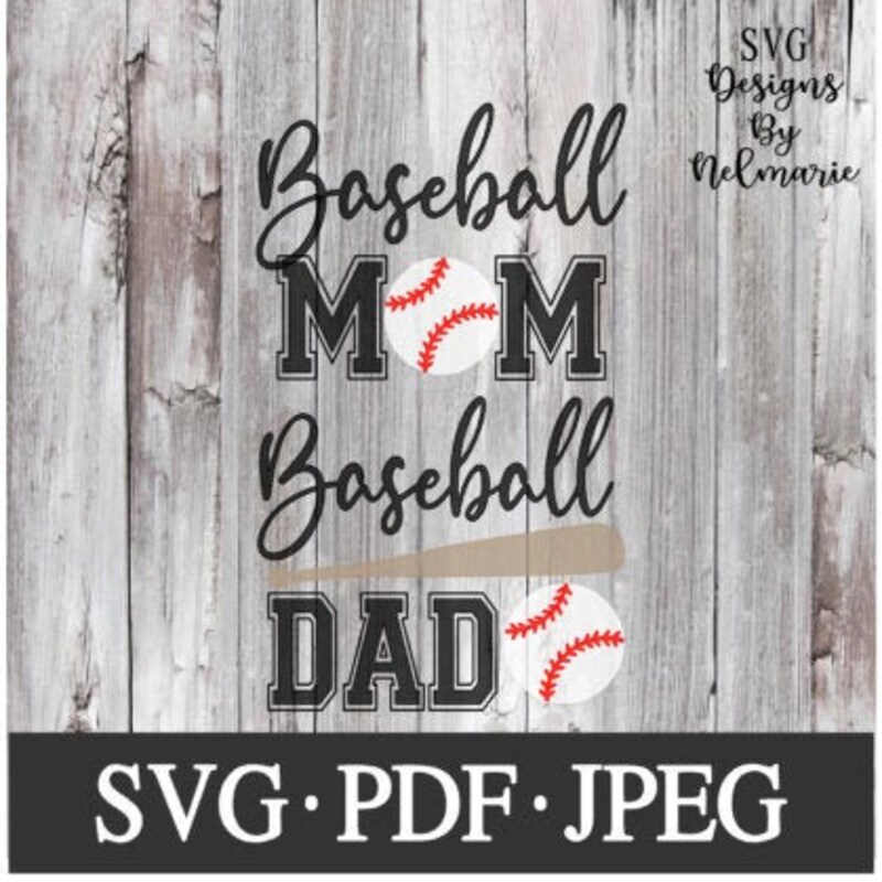 Baseball Dad Svg - Etsy