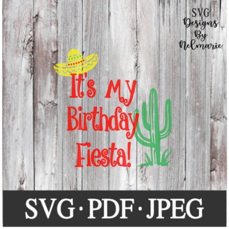 Fiesta Svg - Etsy