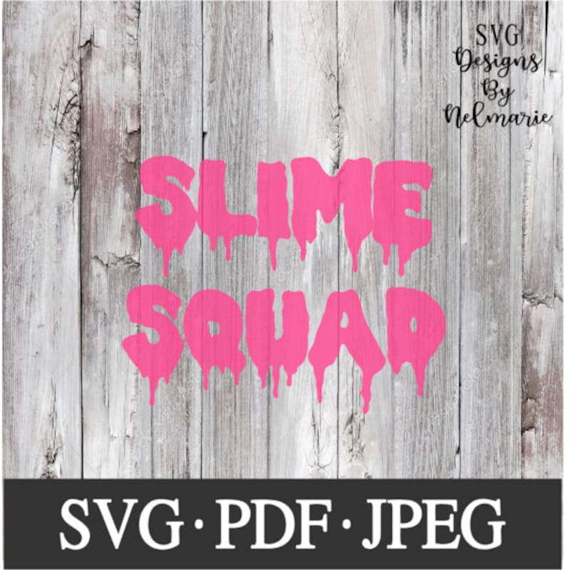 Slime Svg - Etsy