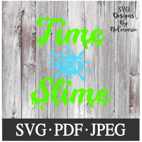Slime Svg - Etsy