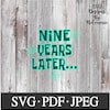 Three Years Later SVG. 3rd Birthday Svg. Sponge Bob Themed Birthday ...