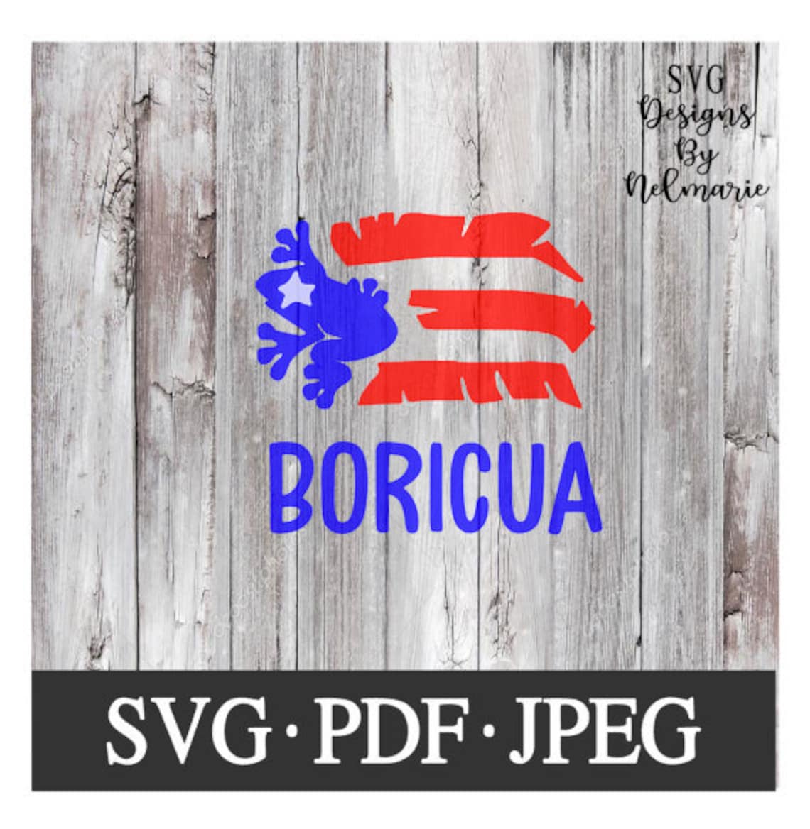 Boricua SVG Coqui Boricua JPEG Coqui Puerto Rican Flag - Etsy