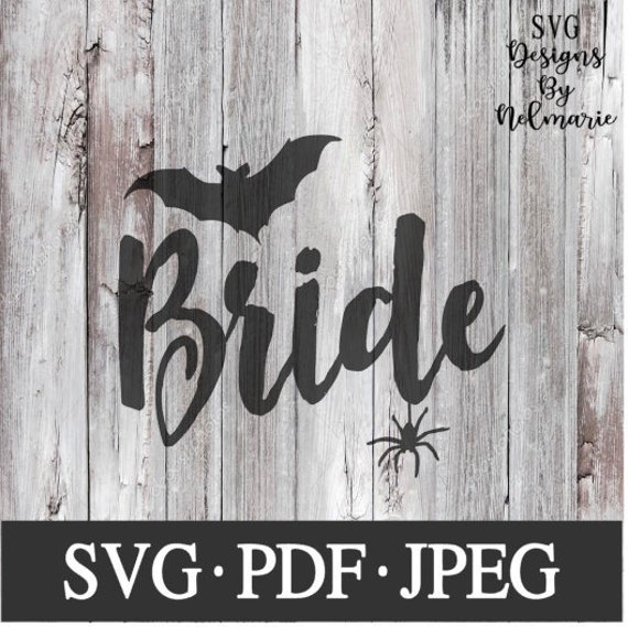 Witch Bride SVG Gothic Bride SVG Gothic Bride Cut File SVG - Etsy Australia