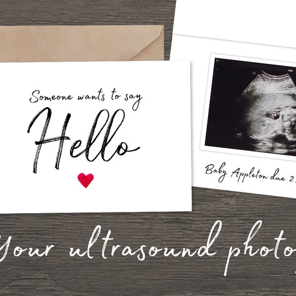 Ultrasound Card - Etsy