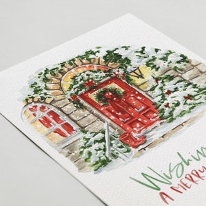 Merry Christmas Card | Eco Friendly Christmas Card or Card Set ...