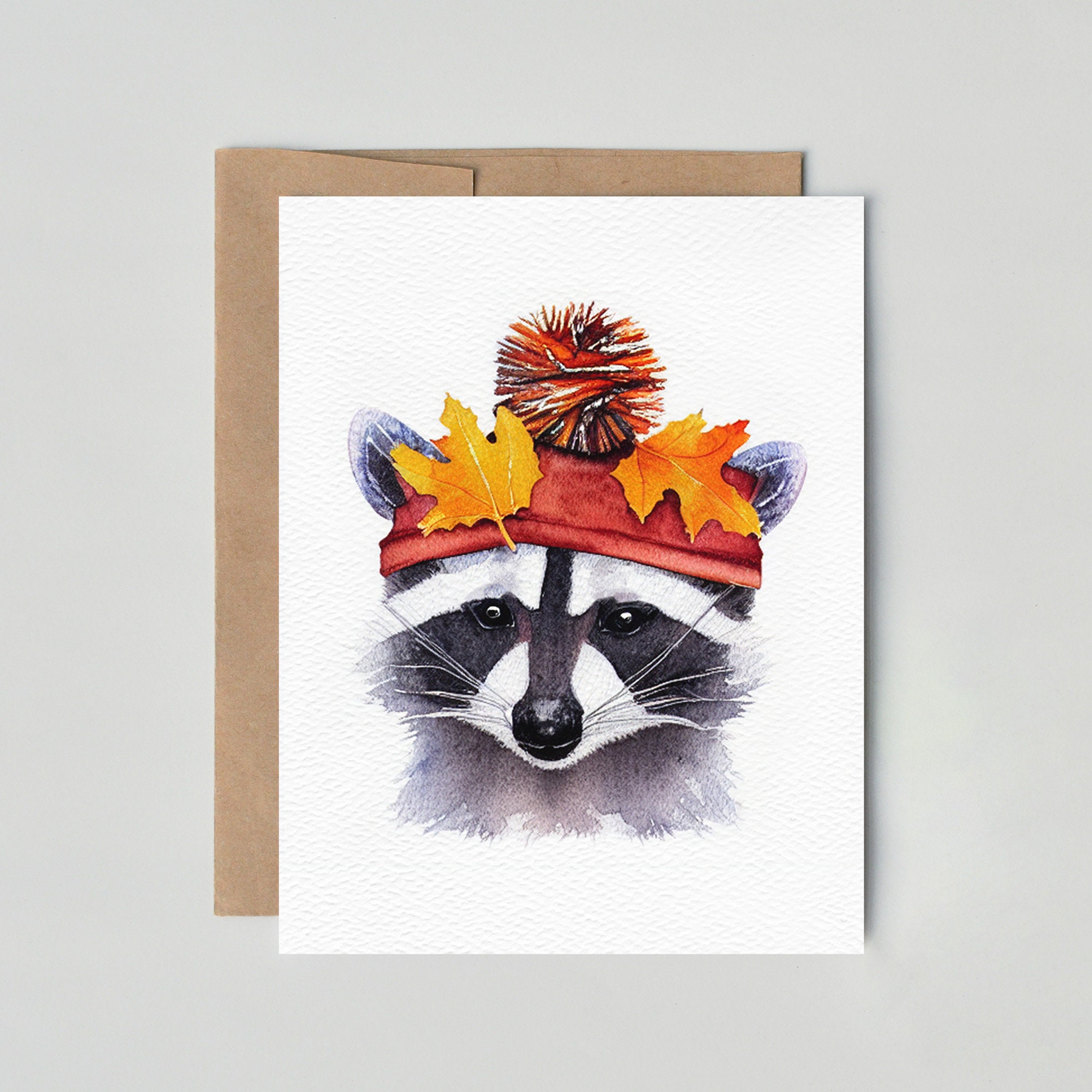 Autumn Animals Card Set Fall Card Pack Blank Inside - Etsy