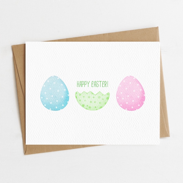 Happy Easter Card - Etsy