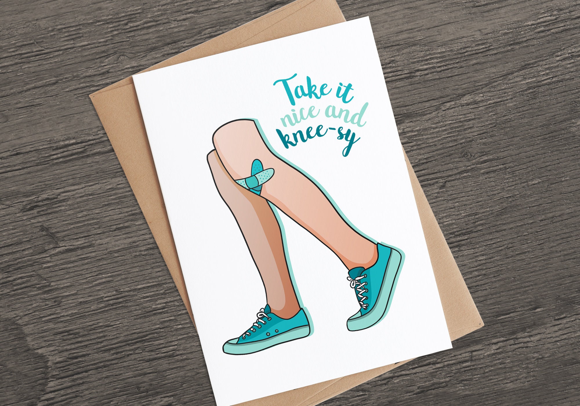 PRINTABLE Knee Surgery Card - Knee Replacement Card - Knee Surgery ...