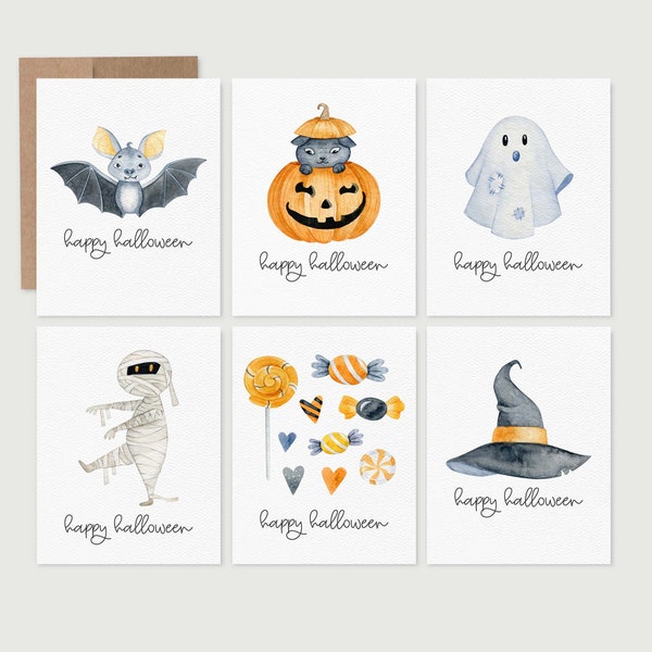Halloween Cards - Etsy