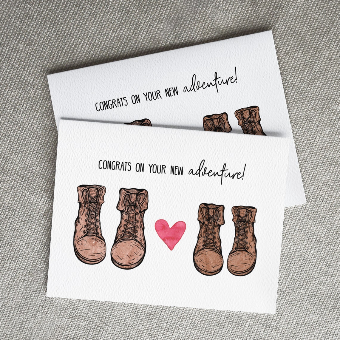 Card for Couple | Congrats on Your New Adventure | Wedding or ...