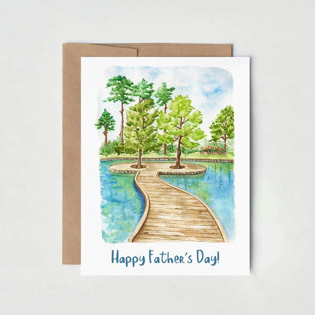Happy Father's Day Card | for Dads Who Love Nature | Hiking | Camping ...