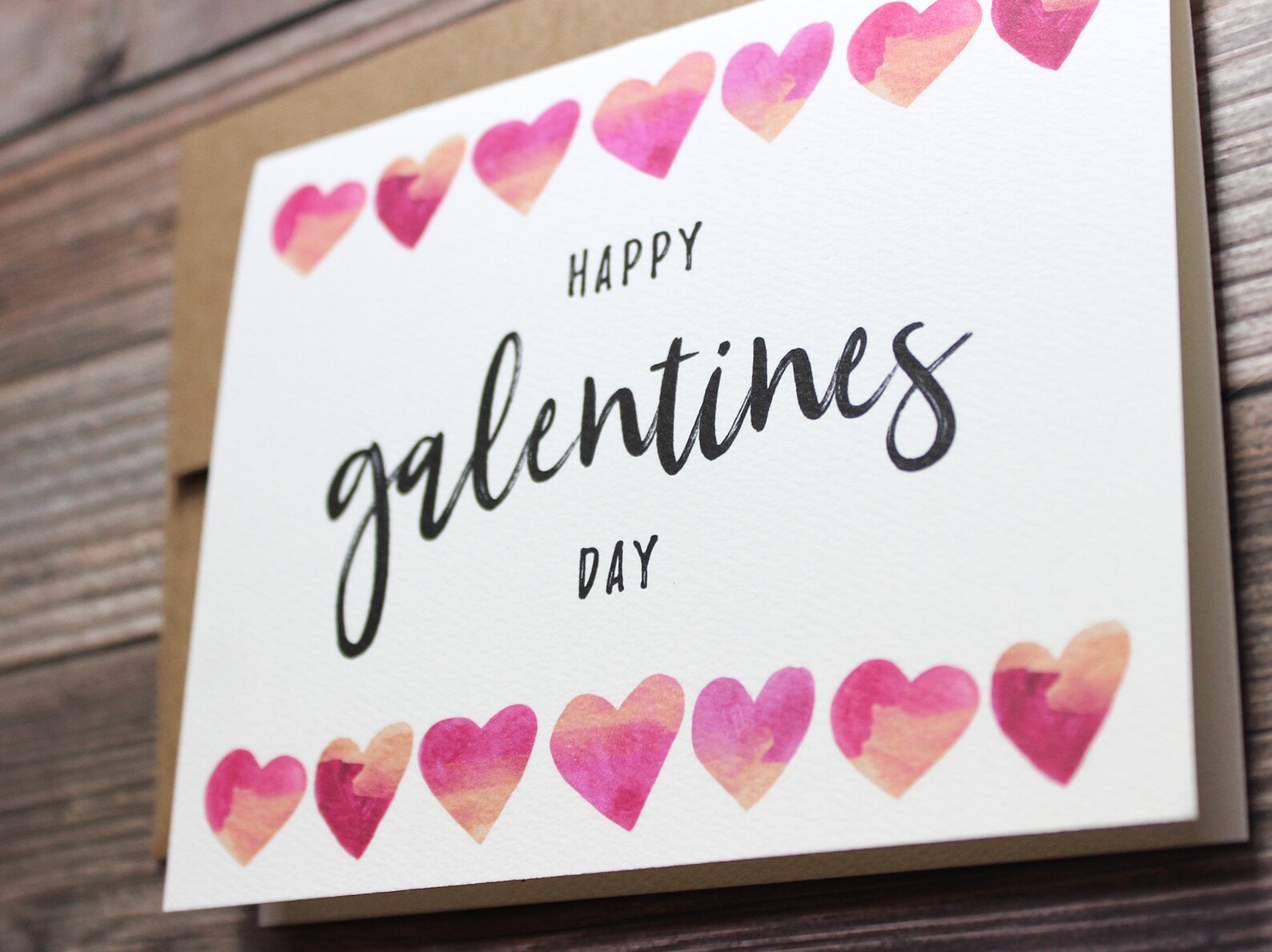 Galentines Day Card Set Recycled Greeting Cards Valentines | Etsy