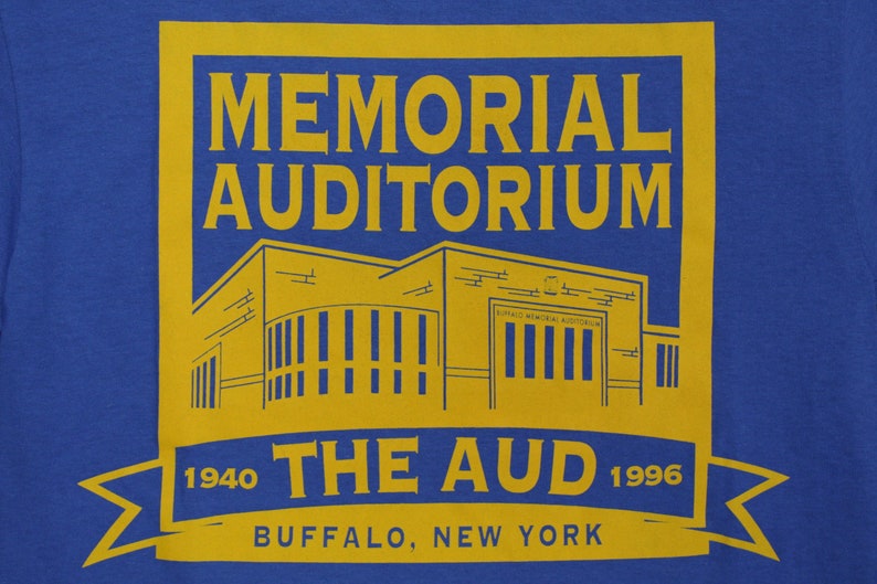 Buffalo Memorial Auditorium T-shirt - Etsy