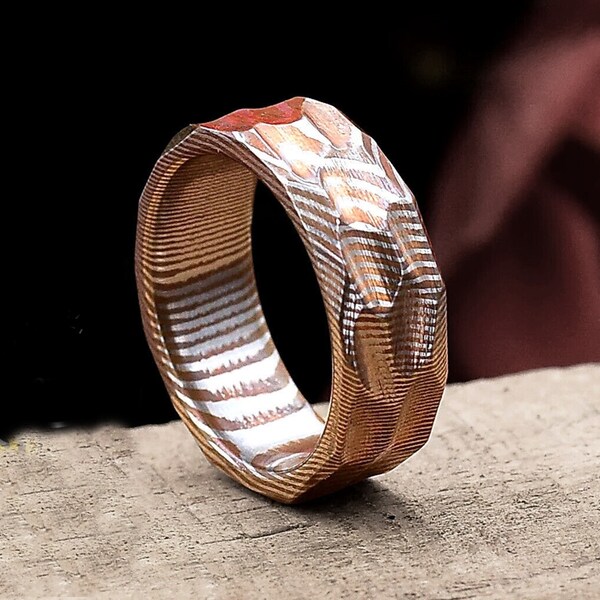 Mokume Gane Rings - Etsy