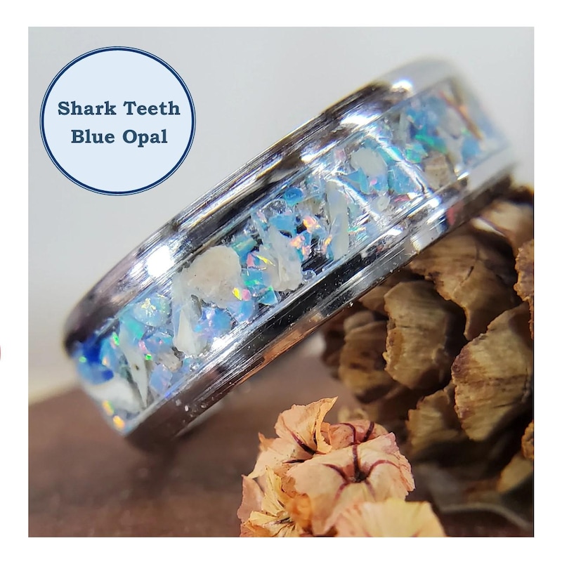 Opalized Shark Tooth - Etsy Norway