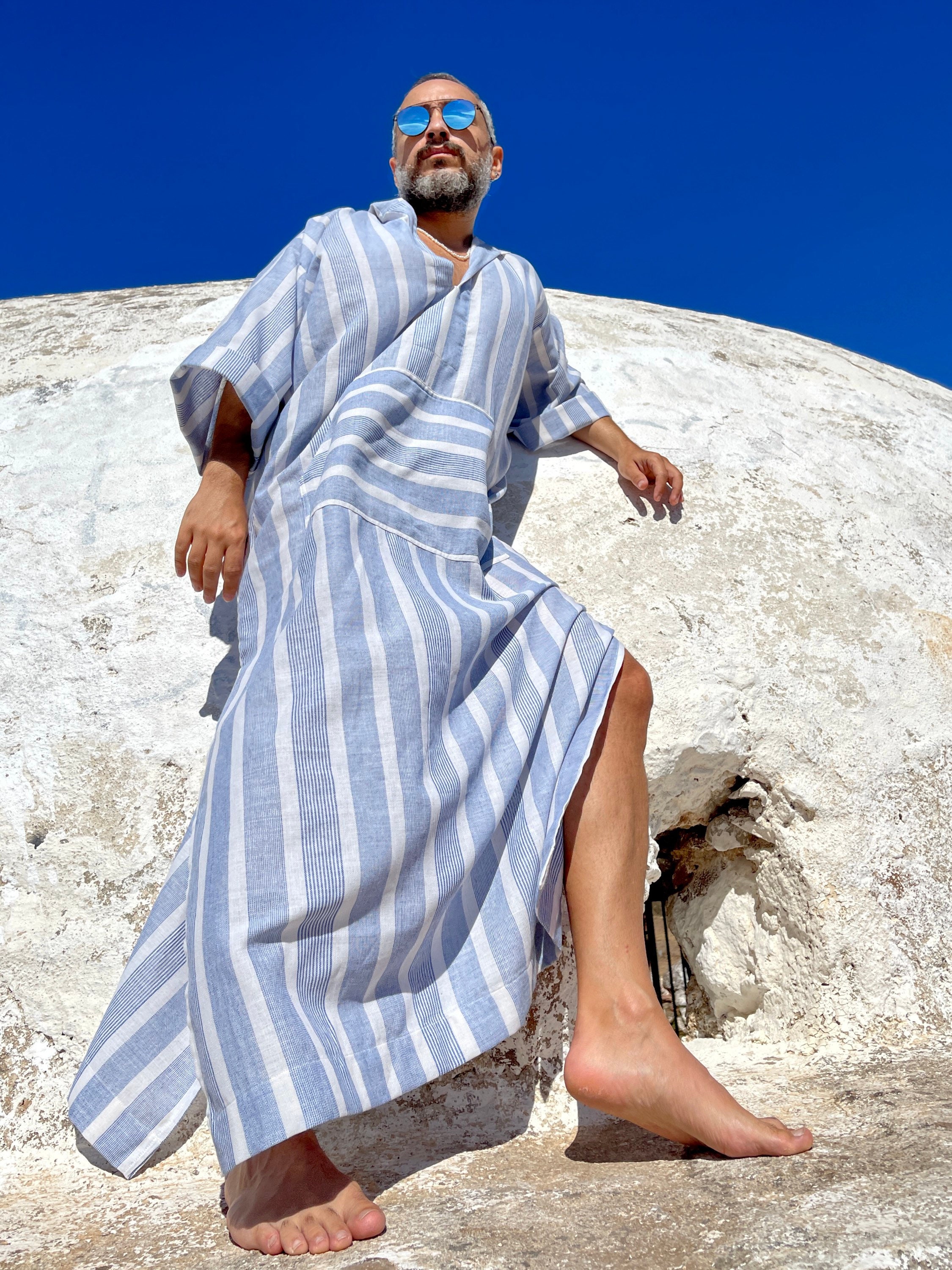 Cotton Caftan Robes at Dollie Guth blog