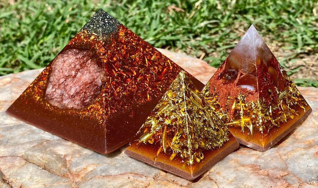 Orgone Energy Power Pack EMF Protection Orgone Energy Pyramids EMF ...