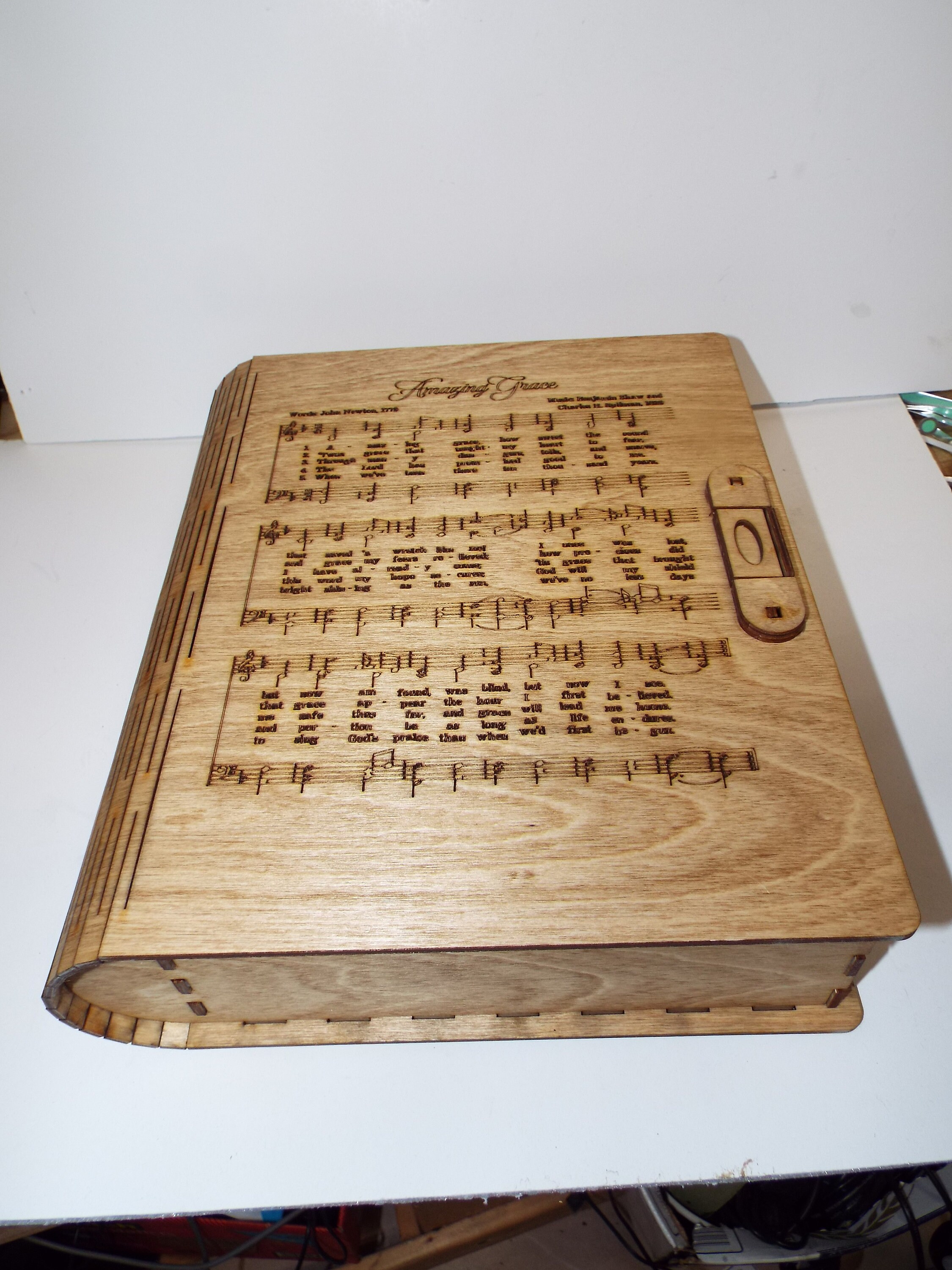 Family Bible Box for Displaying Cut From 3 MM Ply With a - Etsy