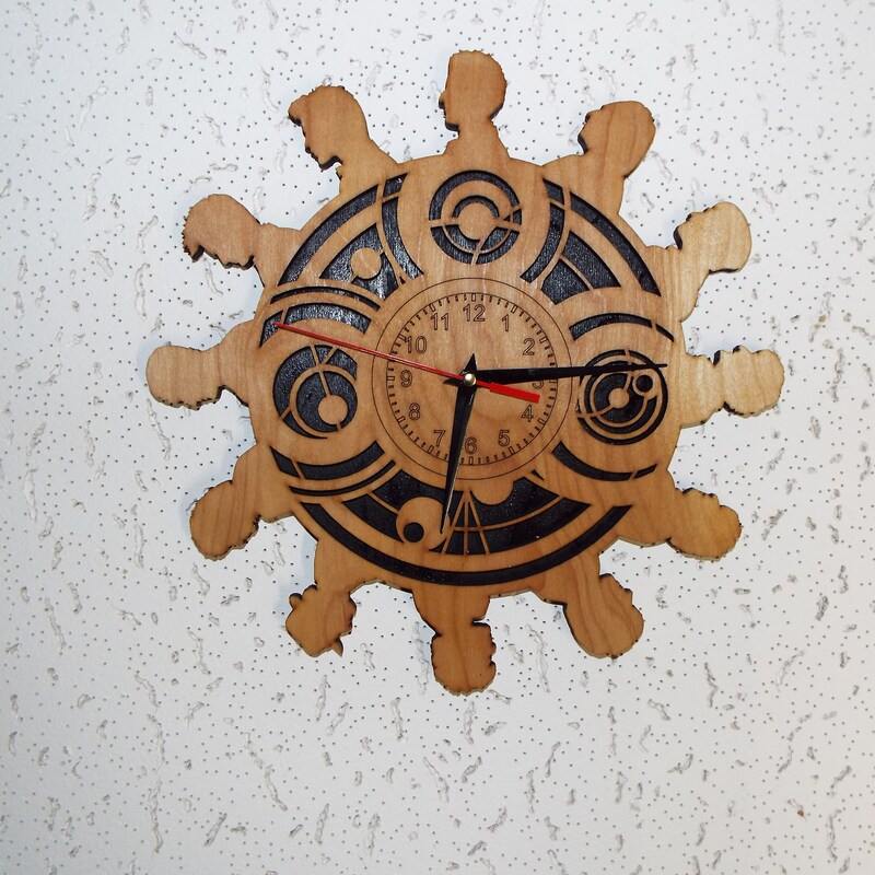 Doctor Who Clock - Etsy