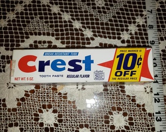 Crest Toothpaste - Etsy
