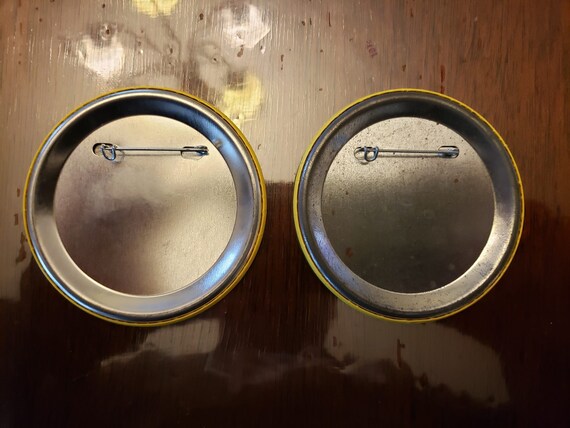 ABC Studios Badges (two) from 1980's - Gem