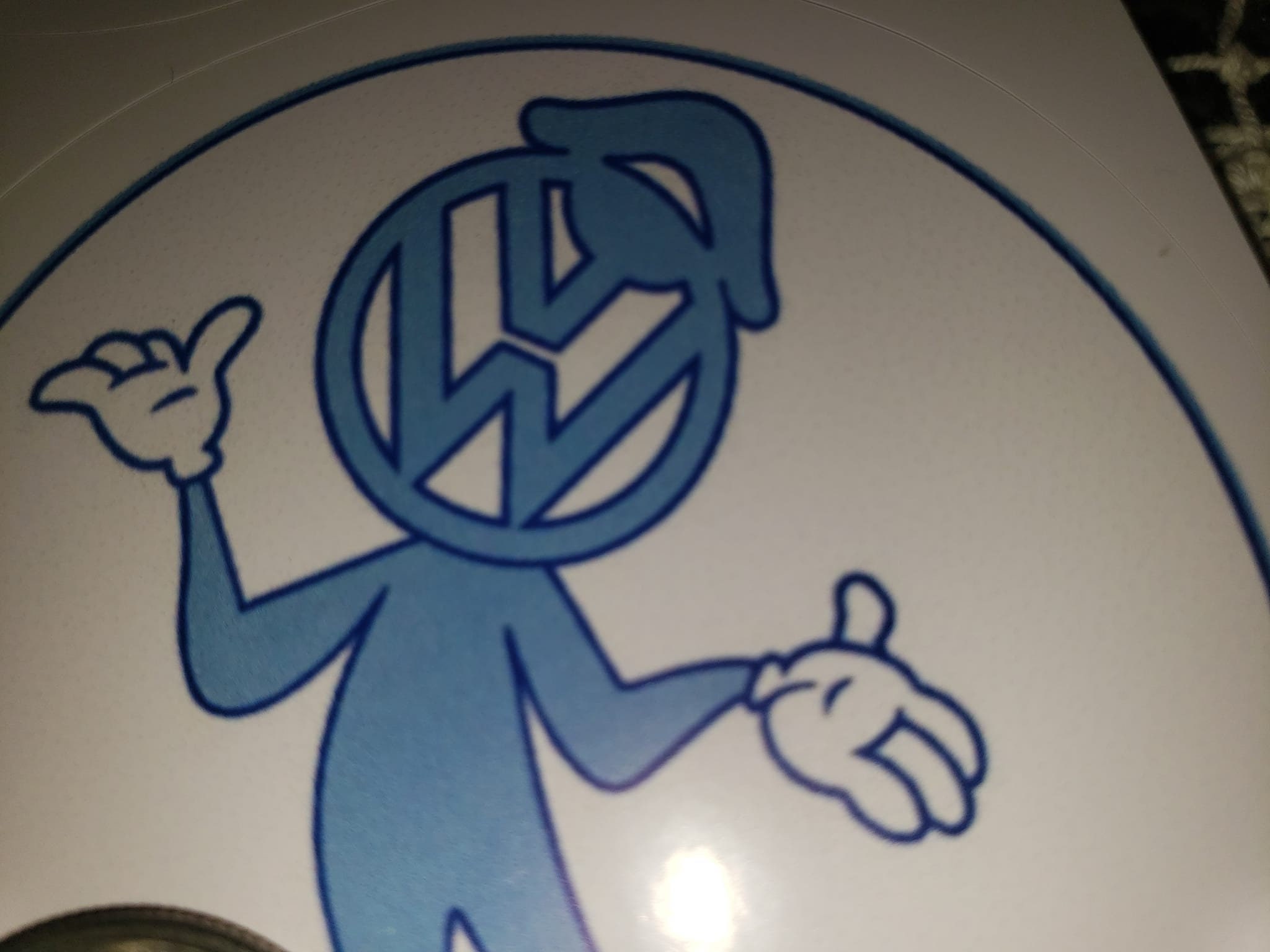 Vintage VW Decal 1960's - Etsy