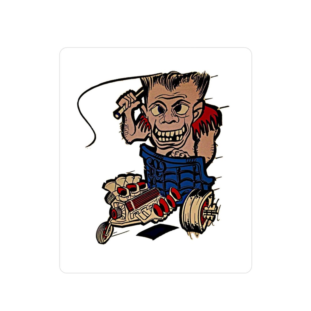 Dean Jeffries Hot Rod Vinyl Decal - Etsy