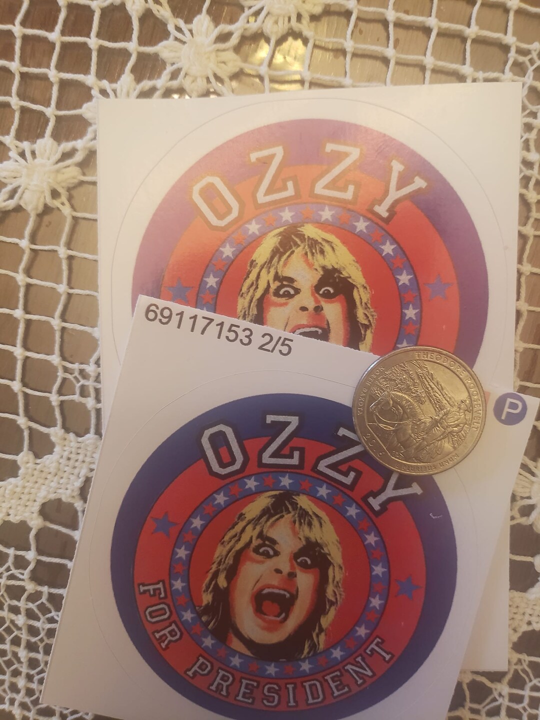 Ozzy for President Decal - Etsy