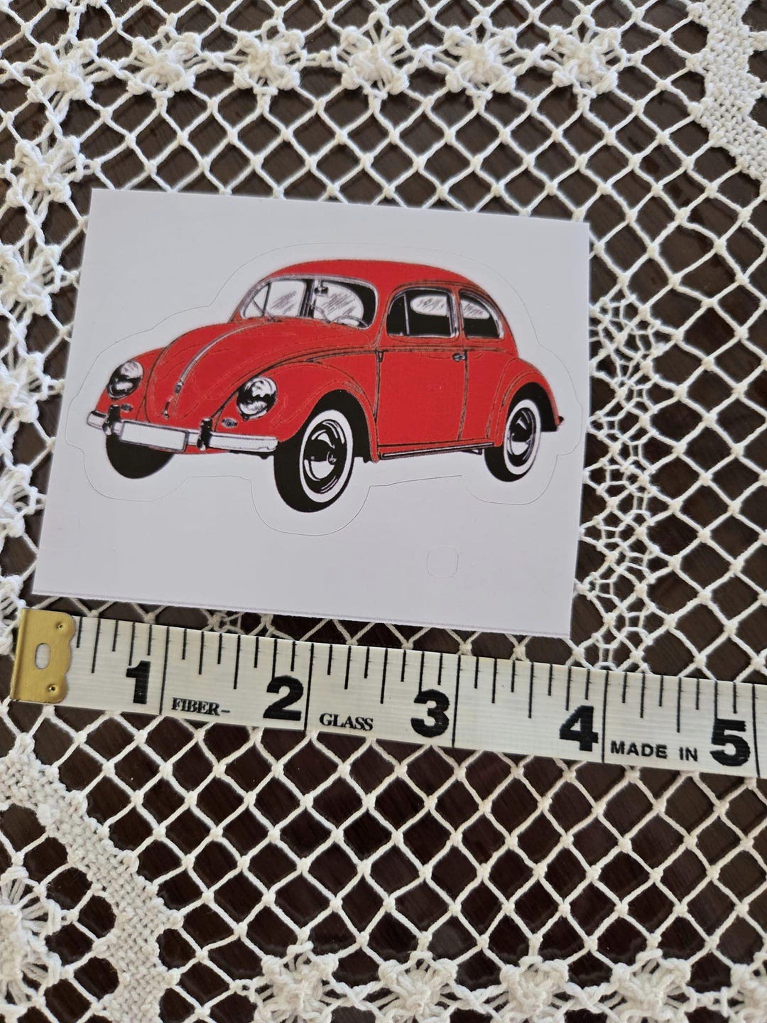 Vintage VW Bug Beetle Decal - Etsy