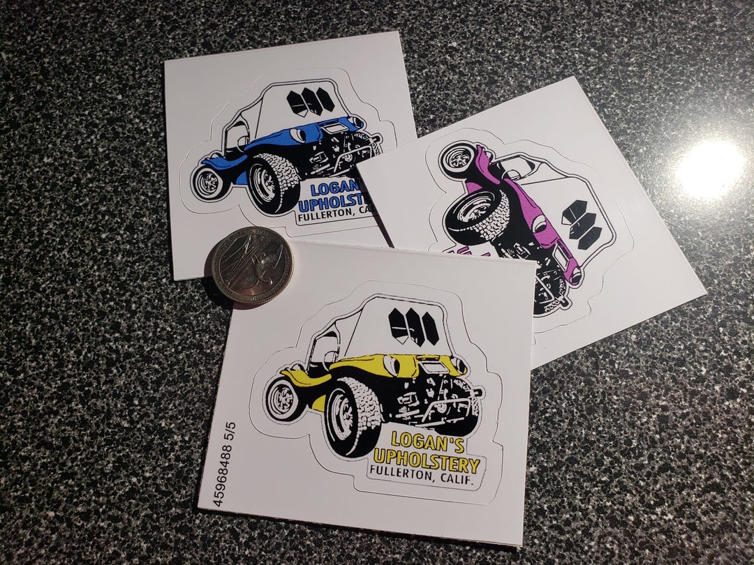 ONE Logan's Upholstery Decal Sold Separately - Etsy