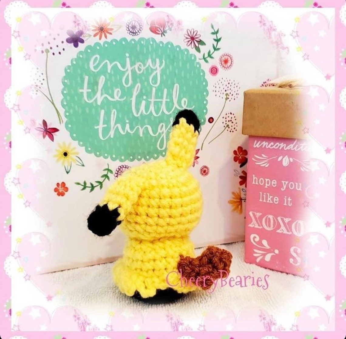 PDF Pattern Mimikyu Pokemon Amigurumi Pokemon Plush Mimikyu - Etsy