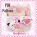 PDF Pattern Unicorn Macaron Plush, Cute Crochet Macaron Pattern ...