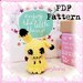 PDF Pattern Mimikyu Pokemon Amigurumi Pokemon Plush Mimikyu - Etsy