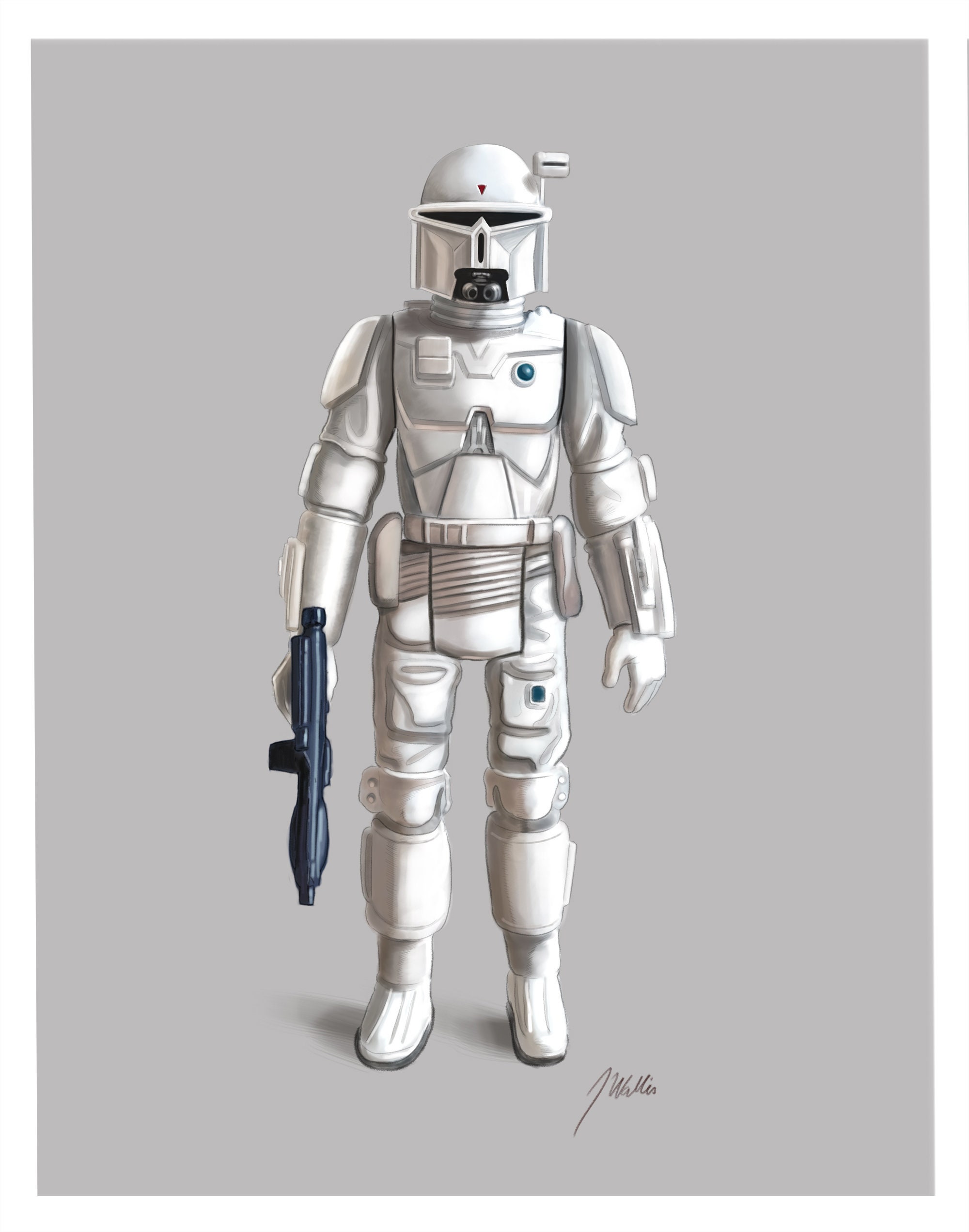 Prototype Ralph Mcquarrie Boba Fett Star Wars Vintage Kenner Etsy