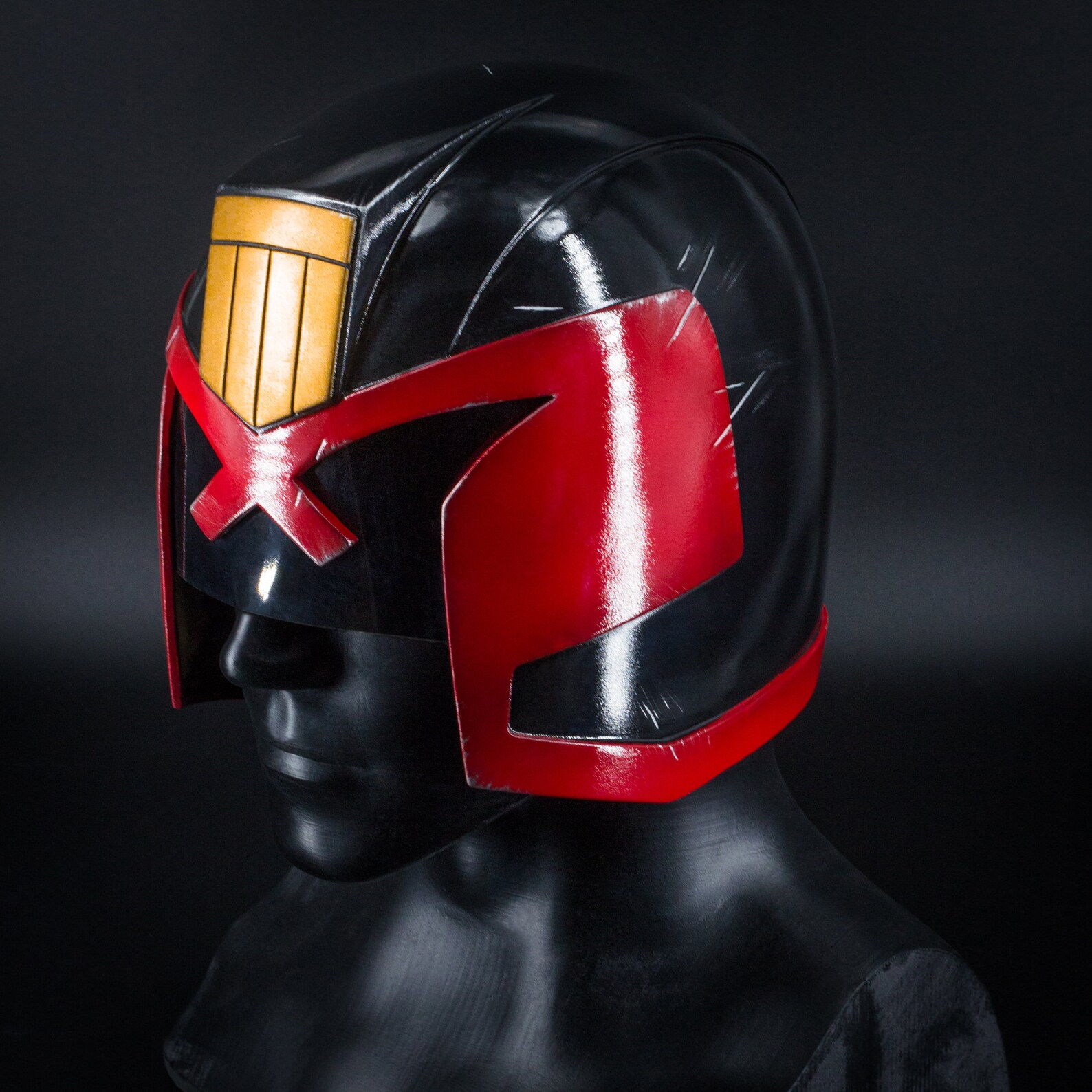 Judge dredd helmet. Inspired by Judge Dredd movie | Etsy