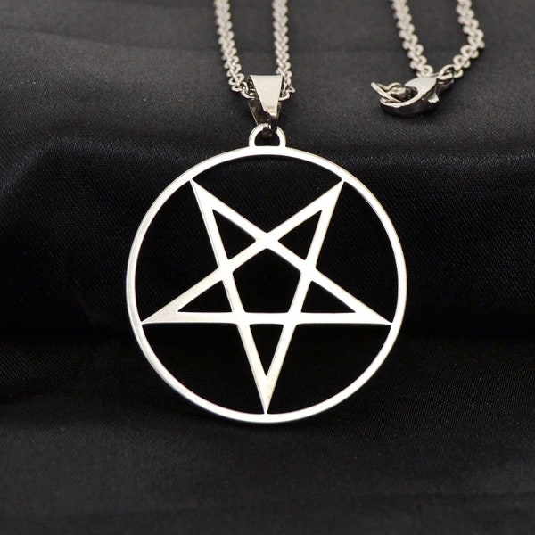 Inverted Pentagram - Etsy
