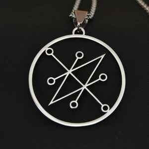 Sigil of Azazel Pendant in Stainless Steel - Etsy