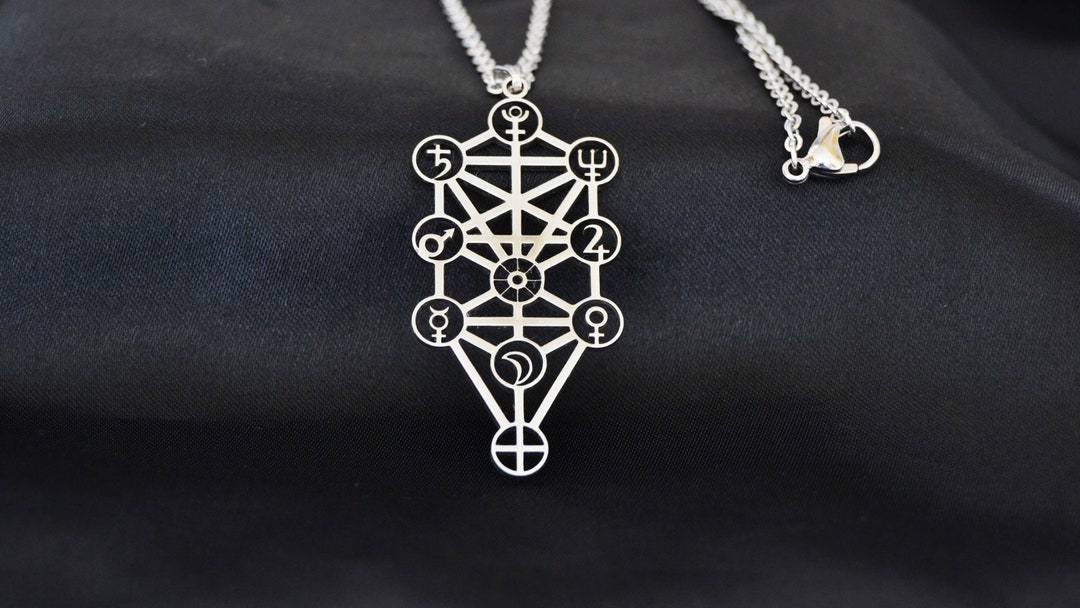 Kabbalah Sephiroth Tree With Planetary Symbols - Etsy