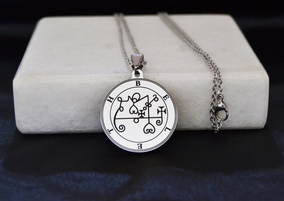 Seal of Beleth -goetia 316L - Etsy