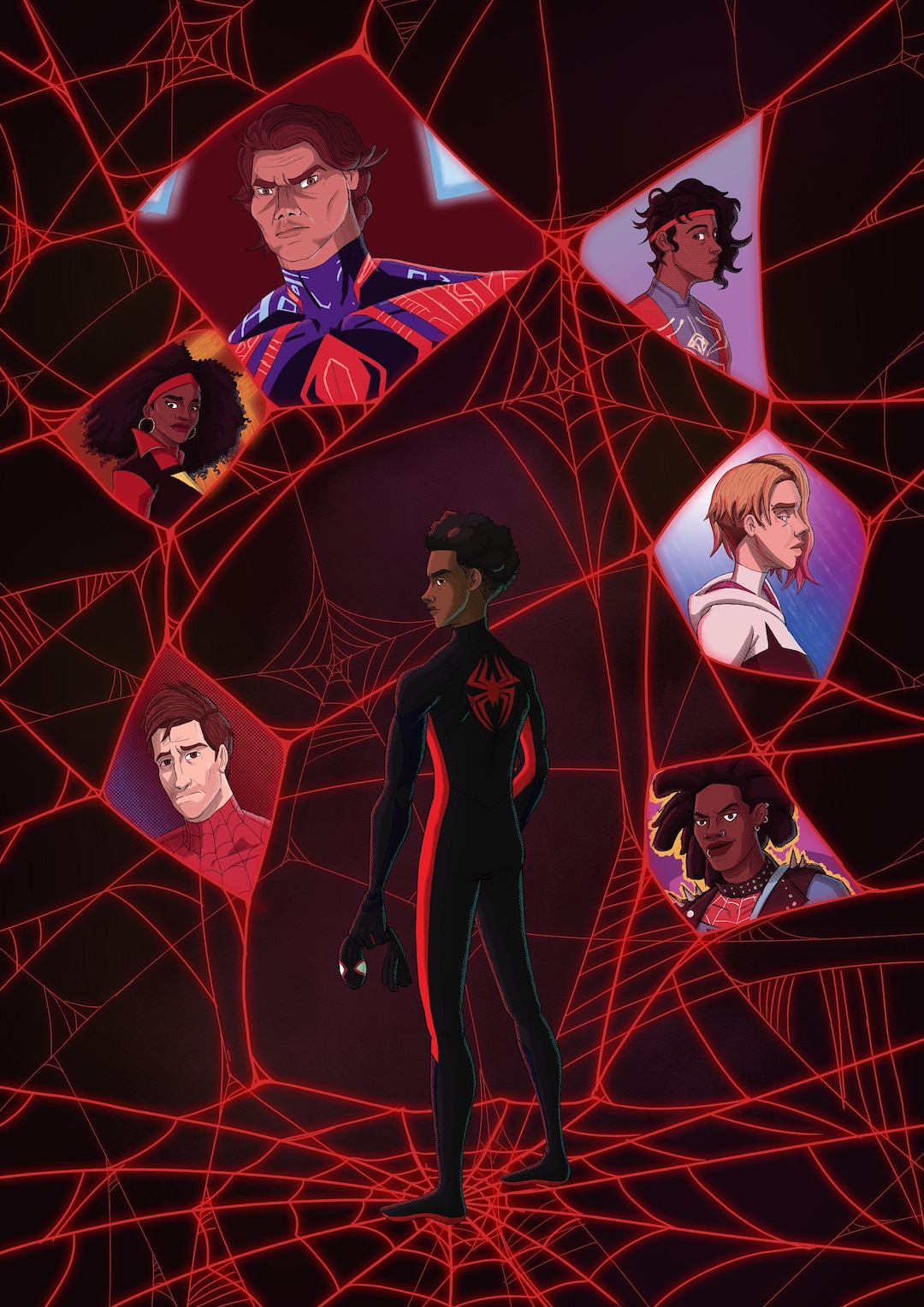 Across the Spiderverse Print - Etsy
