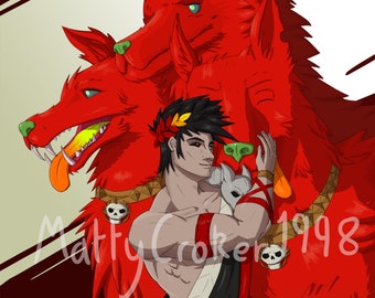 HADES Thanzag Royal Dance Print - Etsy