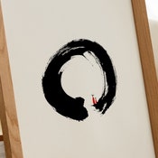 Enso Zen Wall Art Enso Circle Poster Enso Circle Zen Home - Etsy Canada