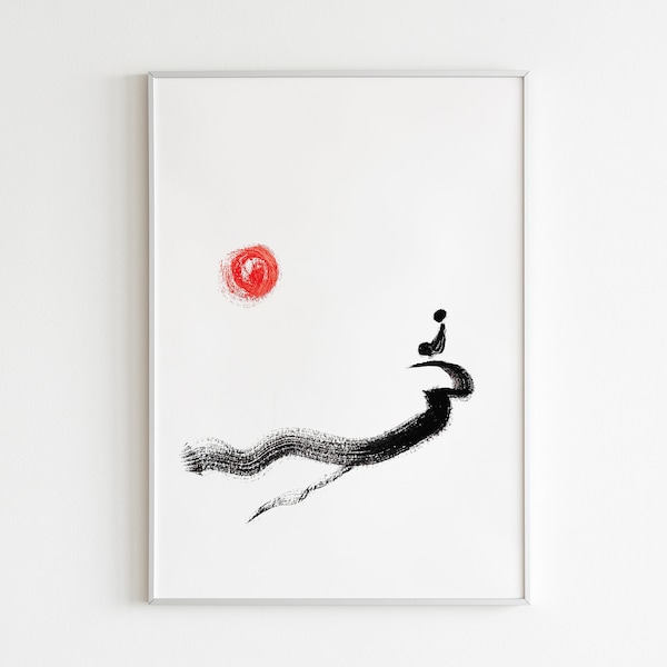 Sumi E Art - Etsy