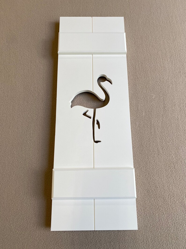 Exterior Shutter, Flamingo Board and Batten, Florida Shutter, Sold ...