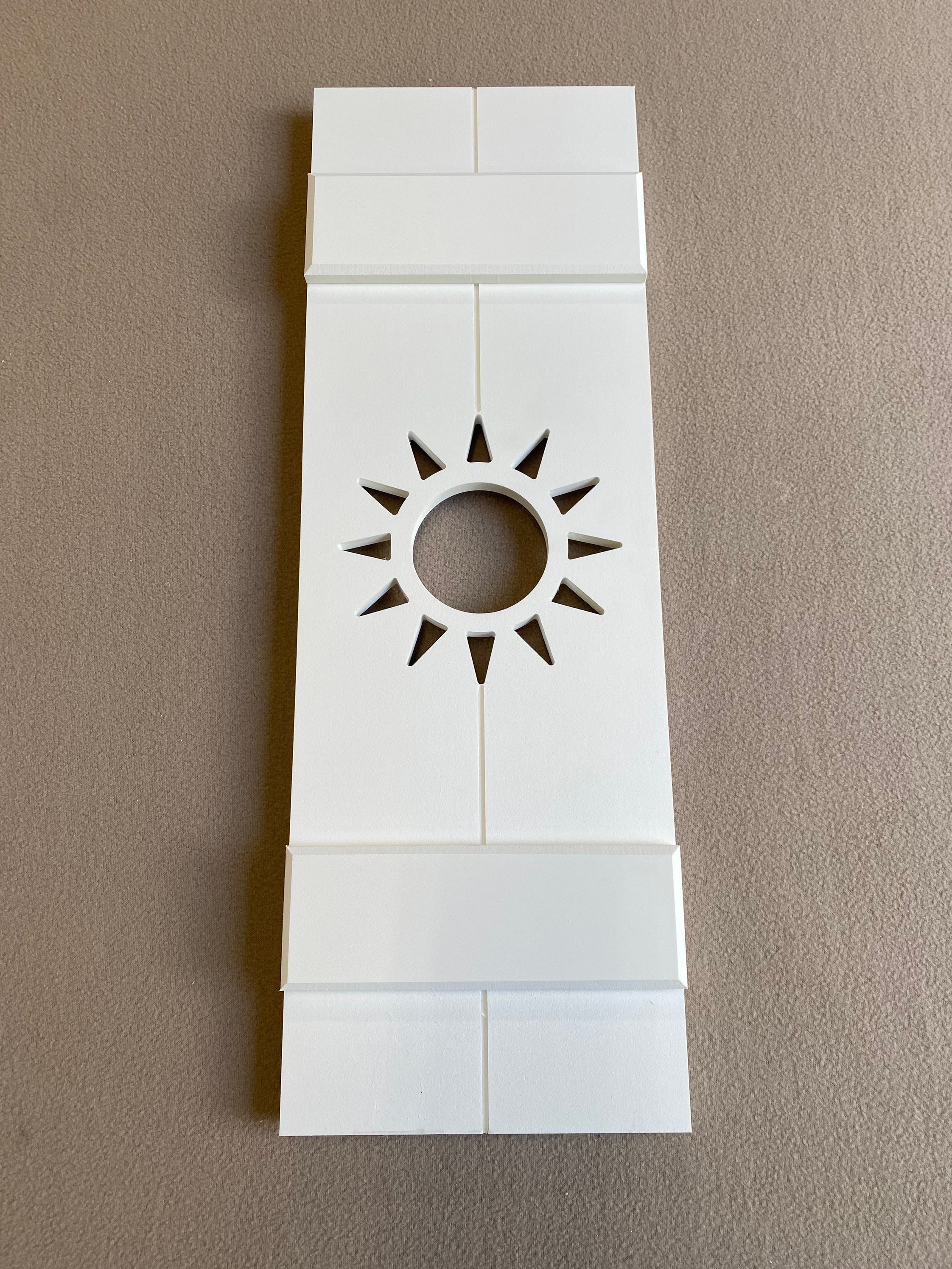 Sun Themed PVC Shutter for Your Tropical Home, Sold Individually - Etsy