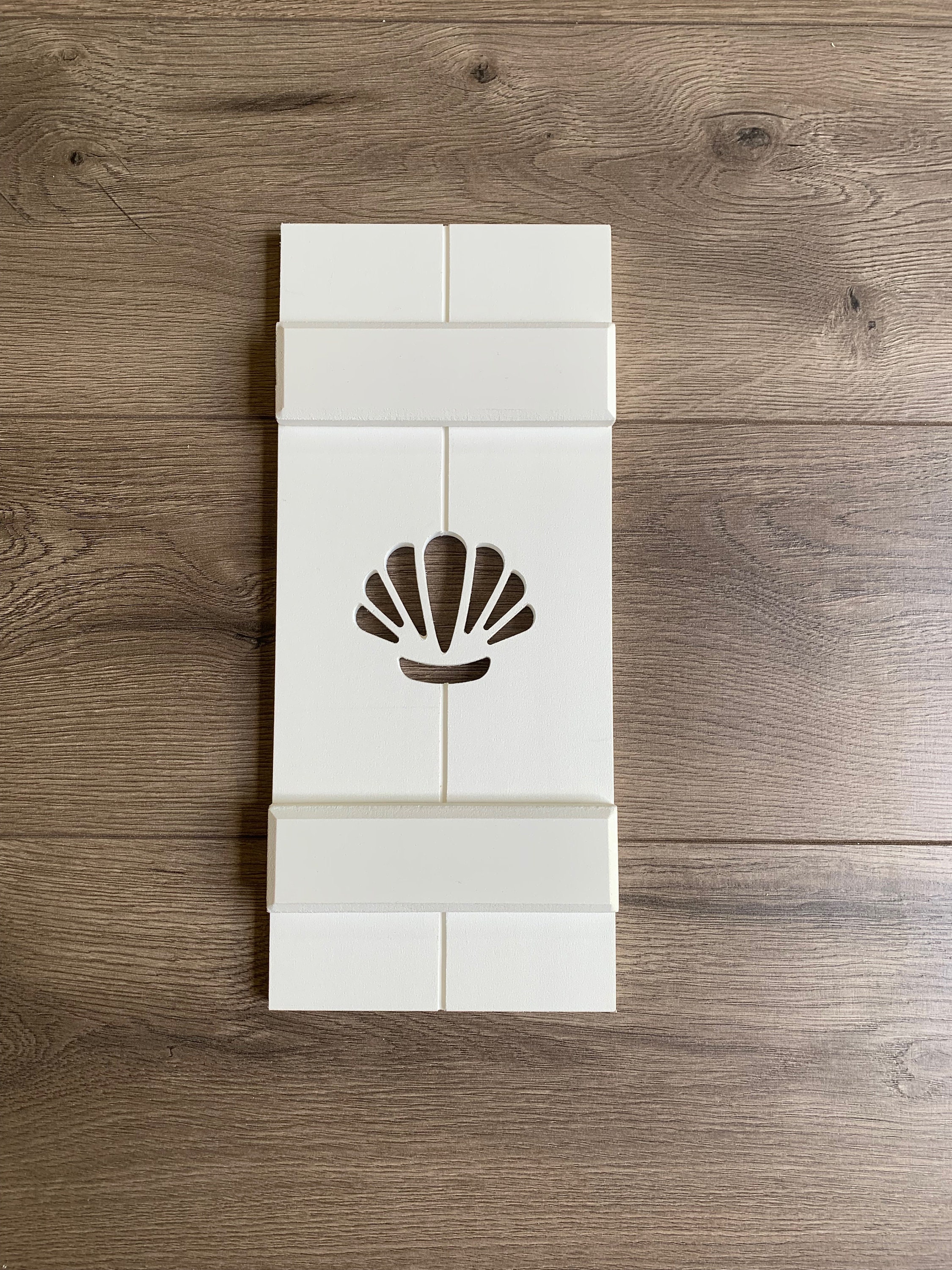 Seashell PVC Shutter for Your Tropical Beach House - Etsy