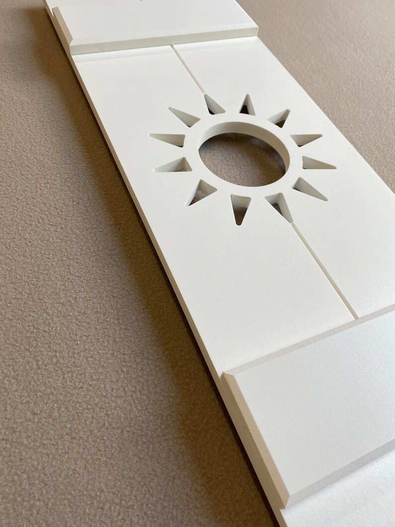 Sun Themed PVC Shutter for Your Tropical Home, Sold Individually - Etsy